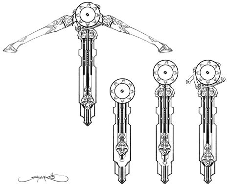 Hidden Crossbow Design Art Assassins Creed Unity Art Gallery
