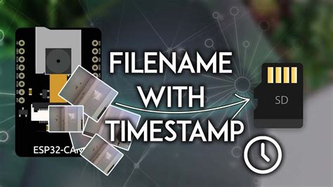 Esp32 Cam Take Photo And Save To Microsd Card With Date And Time