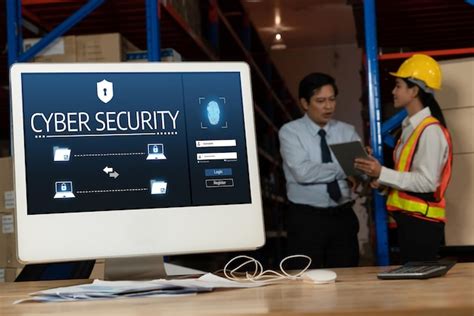 Premium Photo Cyber Security System On Computer Screen Protect