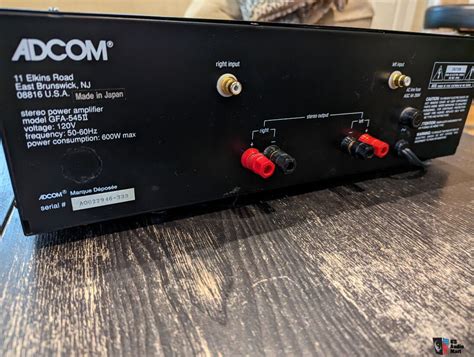 Adcom Gfa 545ii Photo 4483622 Us Audio Mart