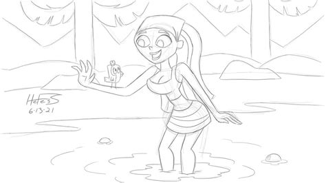 Lindsays Quicksand Peril Part 1 By Hefess By Rambobrosreloadit On Deviantart