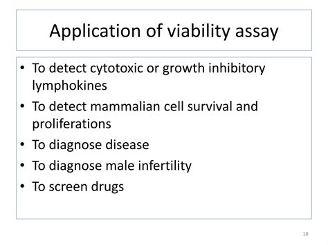 Cell Viability Assay Pptx