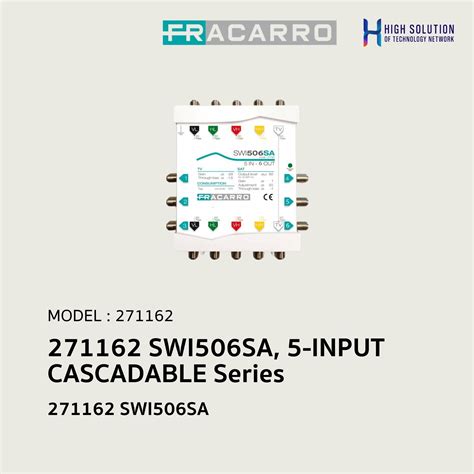 271162 SWI506SA 5 INPUT CASCADABLE Series Hstn