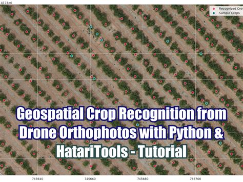 Geospatial Crop Recognition From Drone Orthophotos With Python And