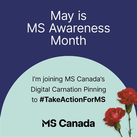 Join Ms Canadas Digital Carnation Pinning On May 1 Ms Canada
