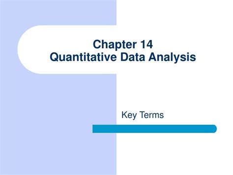 PPT Quantitative Data Analysis Exploring Phenomena Through Numerical Manipulation PowerPoint