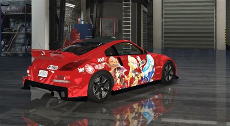 Debadged Nissan 350z 7 Different Livery Fivem Shop