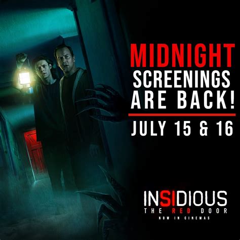 Horror Hit “insidious The Red Door” To Hold More Midnight Screenings
