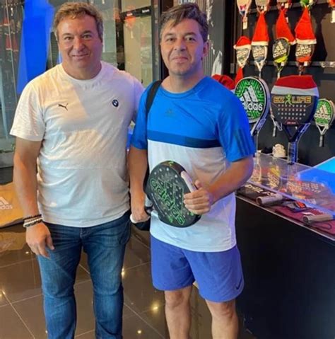 El Video Del Partido De Pádel Entre Gallardo Y Los Dirigentes De River