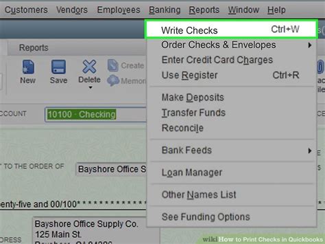 Simple Ways To Print Checks In Quickbooks Steps