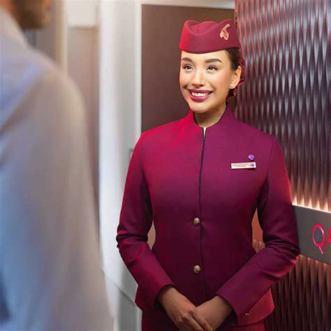 Qatar Airways Cabin Crew Uniform