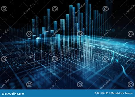 Business Graph Technology Generative AI Stock Photo Image Of Analysis Financial