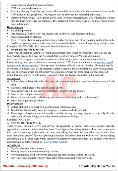 Arjun00v1 Operating System New Notes Of Fifth Semester Dcomit Ctevt Diploma