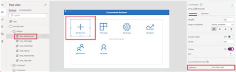 Creating Custom Button Component Having Icon And Label In Powerapps Power Platform Tips And Tricks
