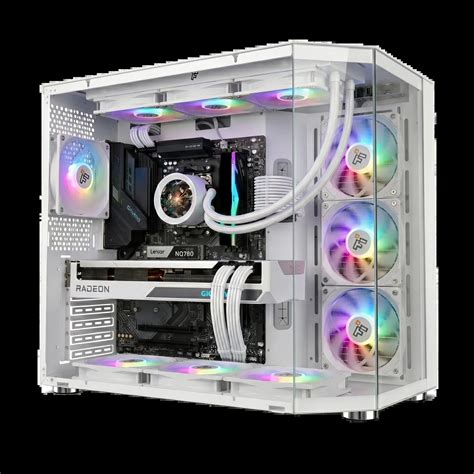 White Pc Build Rx 9060 Xt With Ryzen 7 7800x3d