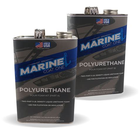 Polyurethane Pour Foam Kit 5 Lb Marine Coat One