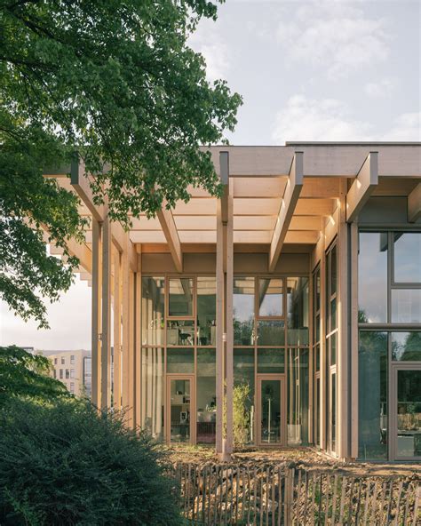Atelier Du Pont Creates Woodland Atmosphere For Timber Office In Paris