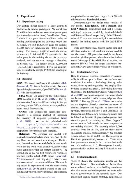 Response Generation By Context Aware Prototype Editing
