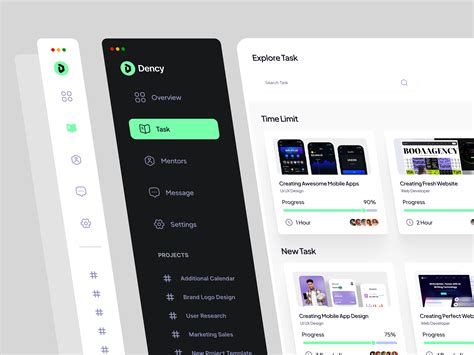 Sidebar Navigation And Dashboard By Mohammad Fahad On Dribbble