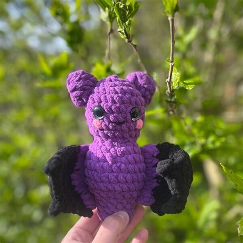 Crochet Amigurumi Small Bat Pattern Crochetgrove Crochet Bat Small
