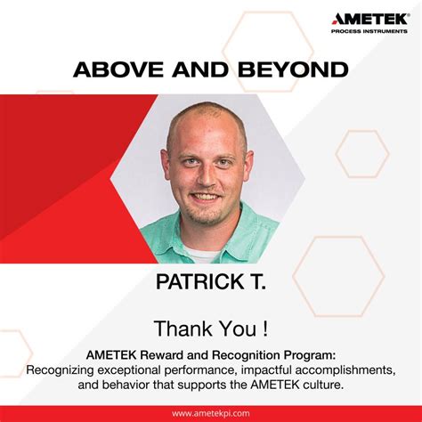 Ametek Aboveandbeyond Employeeappreciation Ametek Process Instruments