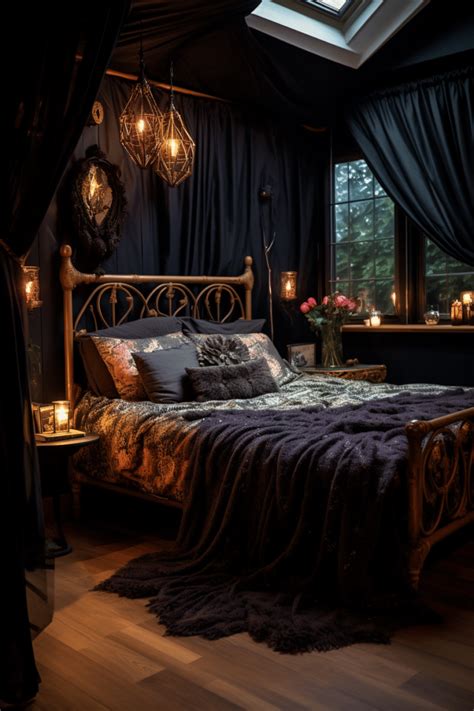 50 Whimsy Goth Bedroom Ideas