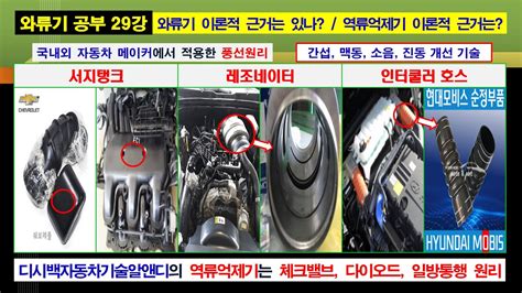 와류기 공부 29강 서지탱크 레조네이터 인터쿨러 호스 역류 간섭 맥동 소음 진동 발생 해소 인터쿨러 흡기 튜닝 참고하시길 와류기 함부로 장착하면 엔진 해먹는다