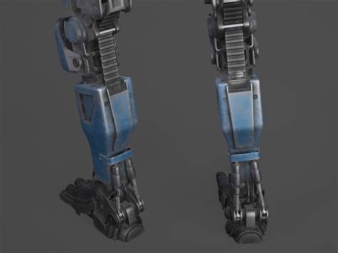 Chappie Robot D Model TurboSquid