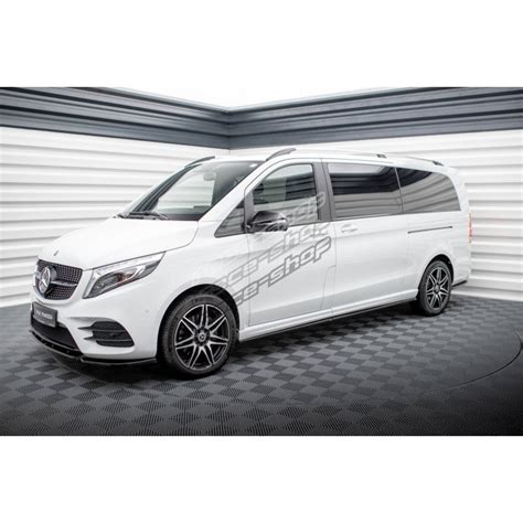 Side Skirts Diffusers Mercedes Benz V Class Extra Long Amg Line W447