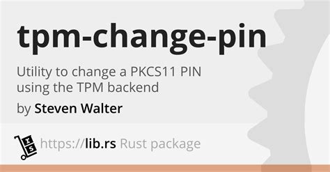 Tpm Change Pin Rust Application Lib Rs