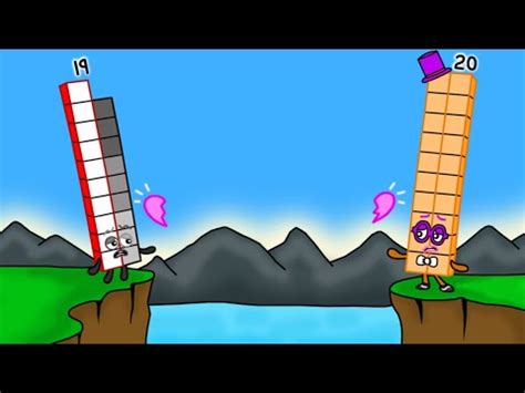 Distance And Time Separate Their Love Numberblocks Fanmade Coloring Story YouTube