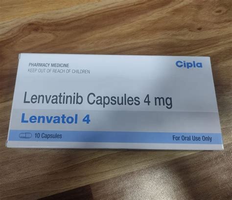 4mg Lenvatinib Capsule At ₹ 1695 Box Lenvatinib Capsule In Navi Mumbai Id 2852403989012