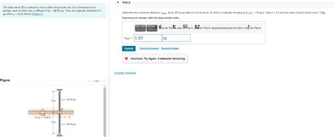 solved the slider block b ﻿is confined to move within the