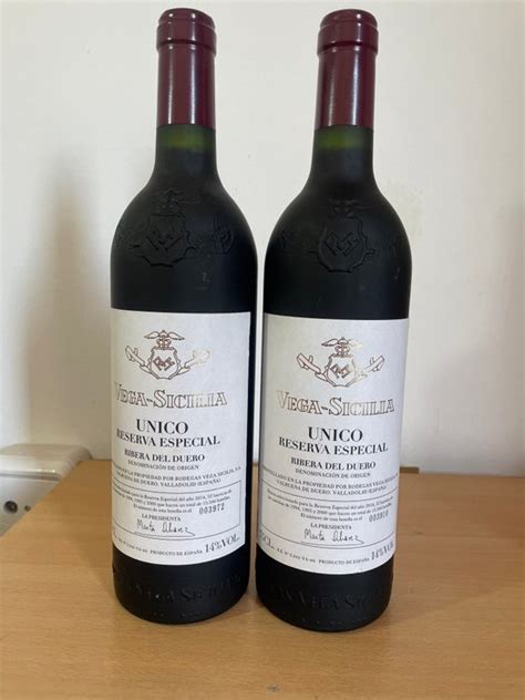 Vega Sicilia Único 2014 Release Vintages 1994 1995 And 2000 Ribera