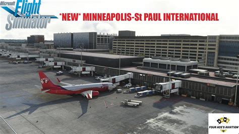 Msfs Live Pmdg 737 800 New Flightbeam Kmsp Koma Kmsp Kmdw Four Aces Virtual Airline