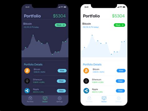 Crypto Portfolio Sketch Freebie Download Free Resource For Sketch Sketch App Sources