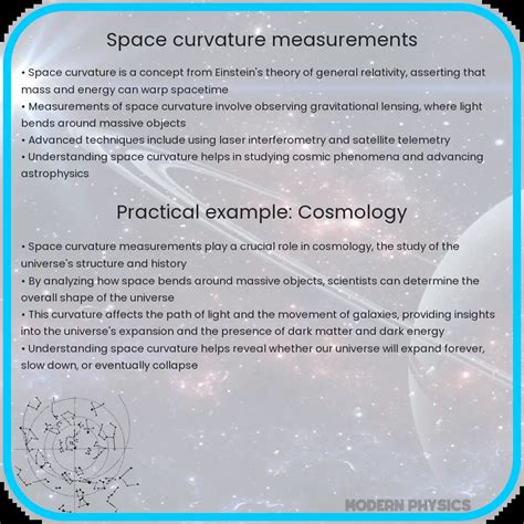 Space Curvature Measurements Precision Methods And Relativity