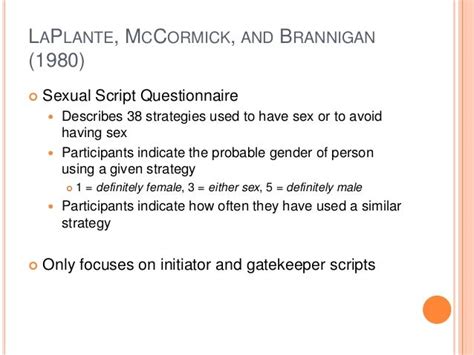 Development And Validation Of A New Sexual Script Endorsement Scale