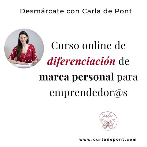 Curso De Diferenciación De Marca Personal Para Emprendedores Marca