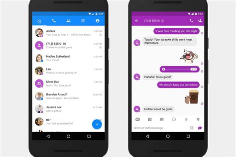 Facebook Messenger For Android Can Now Replace Your Text Message App The Verge