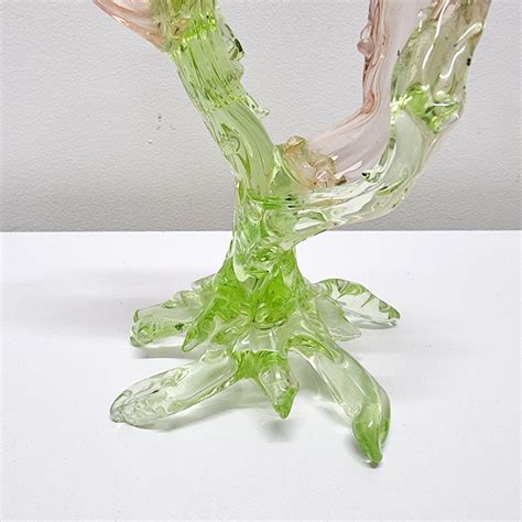 Victorian Uranium Glass Sculpture Moonee Ponds Antiques