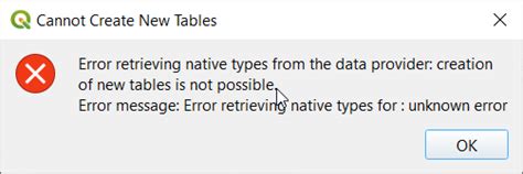 Cannot Create New Tables In A Geopackage Browser · Issue 41342 · Qgisqgis · Github