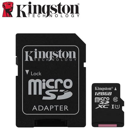 Kingston Canvas Microsd Class 10 80mb S Uhs I U3 Sdcs 128gb