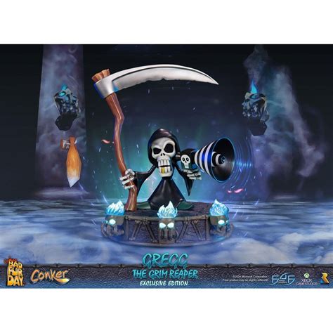 Conkers Bad Fur Day Gregg The Grim Reaperexclusive Edition The