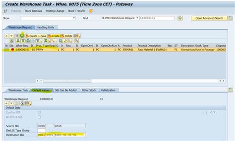 Simple S4hana Ewm Inbound Process Steps With Wareh Sap Community