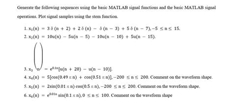 Solved Need Proper Matlab Code And Output Please Do Not