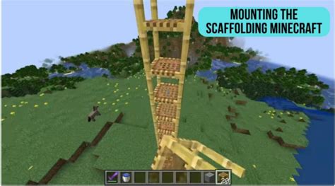 Scaffolding Minecraft Style Minecraft