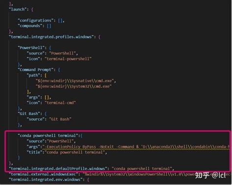 vscode设置默认终端为anaconda prompt[this python interpreter is in a conda