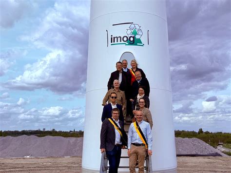 Windmolen Uit Ierland Krijgt Tweede Leven Op Toekomstgerichte Imog Site