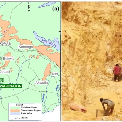 A Map Of Kubi Village And Surrounding Townships And B Picture Of